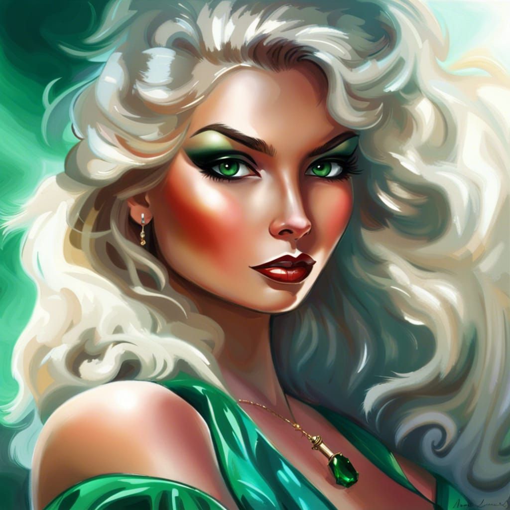 Those Emerald Greens - AI Generated Artwork - NightCafe Creator