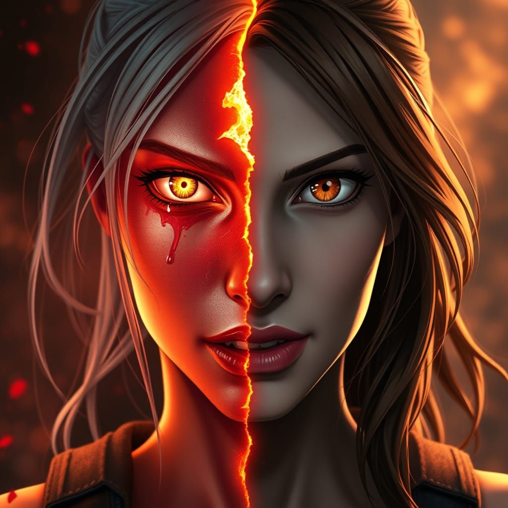 Lara and Layara Croft - Lara and Layara Croft