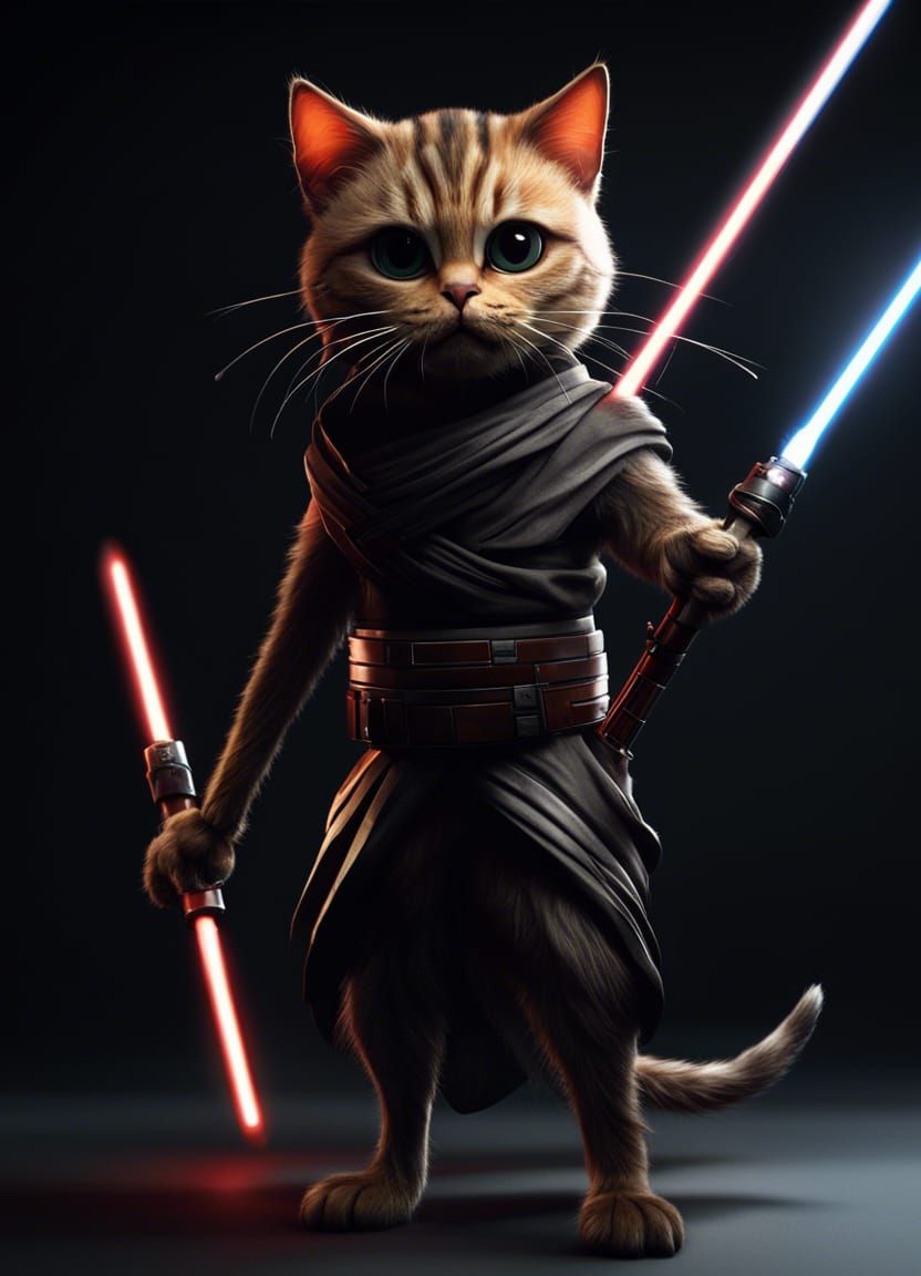 Cat wars - AI Generated Artwork - NightCafe Creator