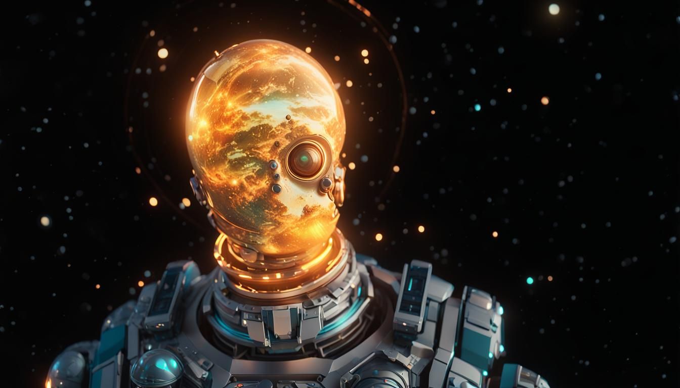 Space Man - AI Generated Artwork - NightCafe Creator