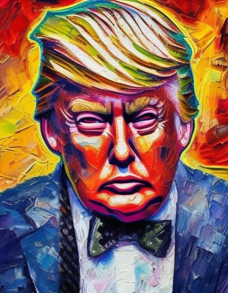 'Donald Trump' - AI Generated Artwork - NightCafe Creator