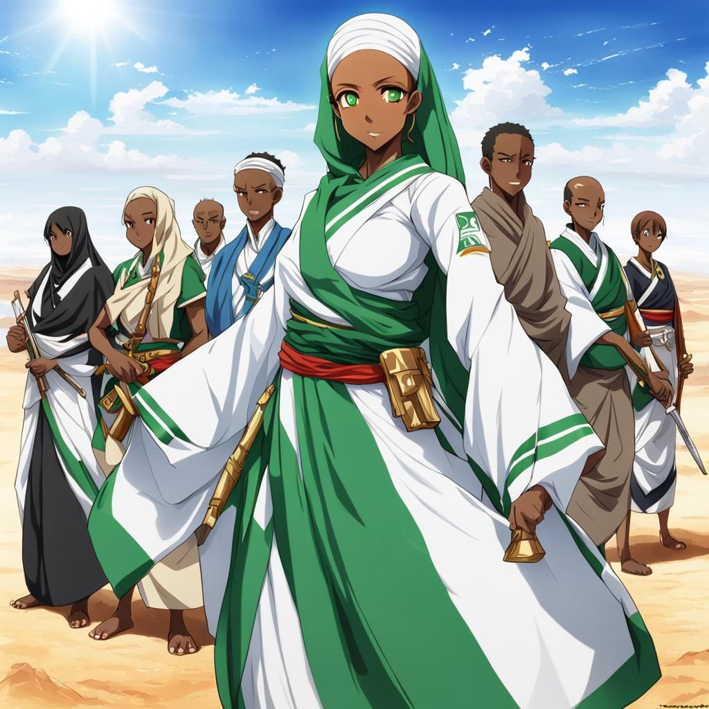Nation Anime: The Republic of Somaliland - AI Generated Artwork ...