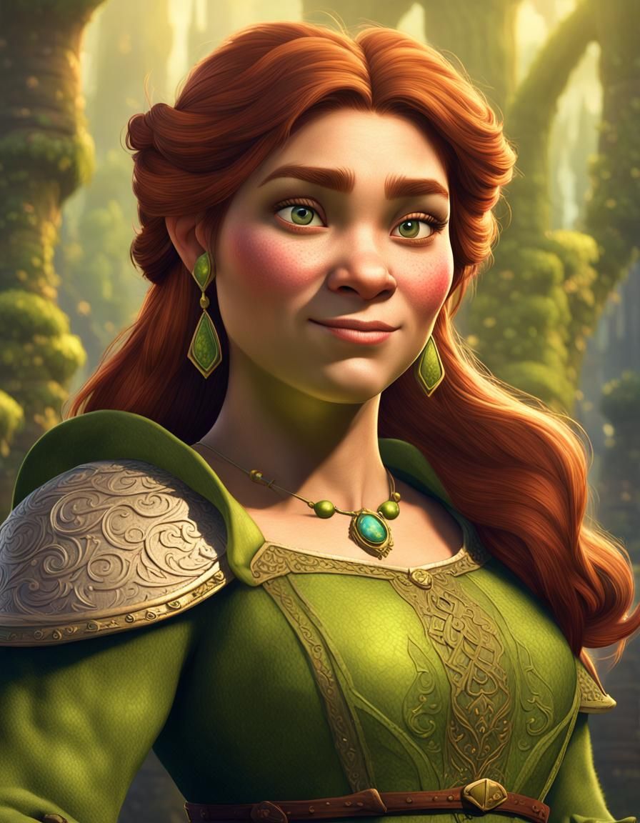 Human Princess Fiona - AI Generated Artwork - NightCafe Creator