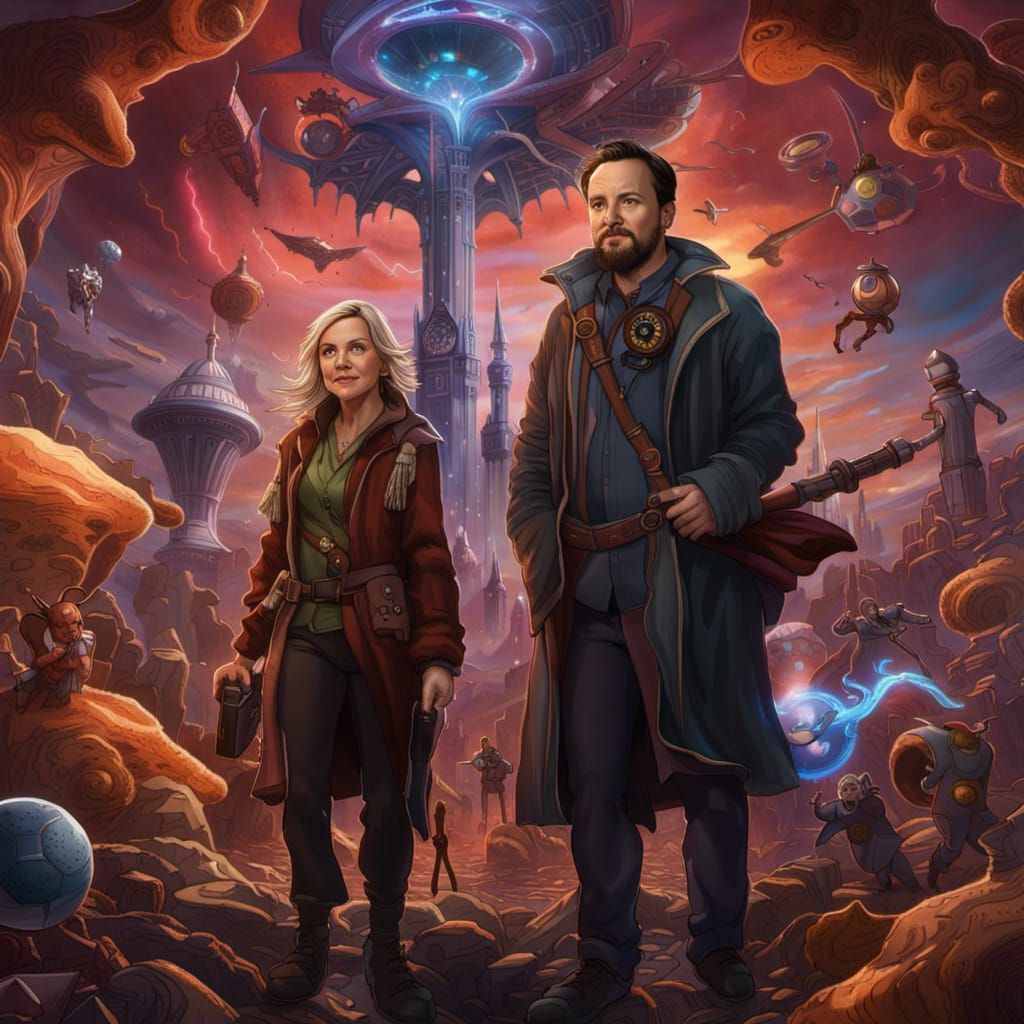 Wizards of the Multiverse - AI Generated Artwork - NightCafe Creator