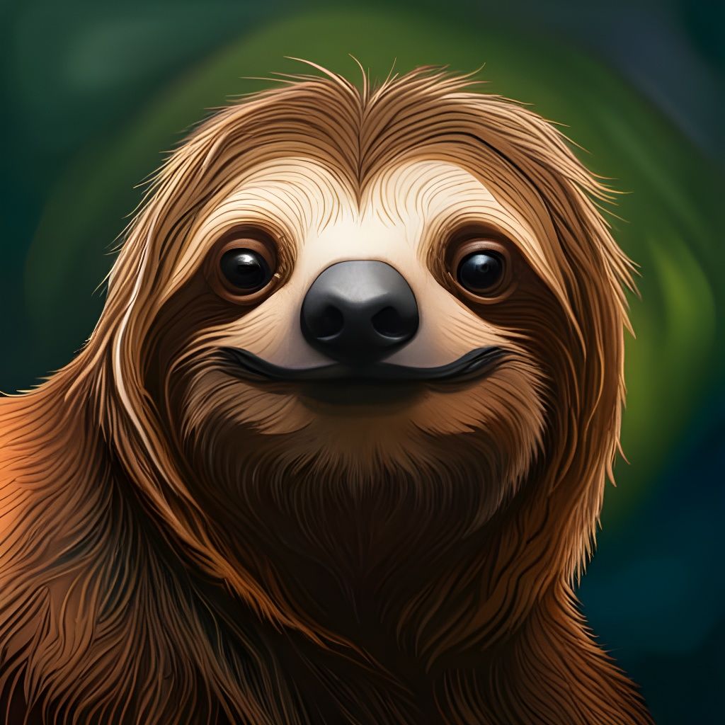 Sloth 2 - AI Generated Artwork - NightCafe Creator