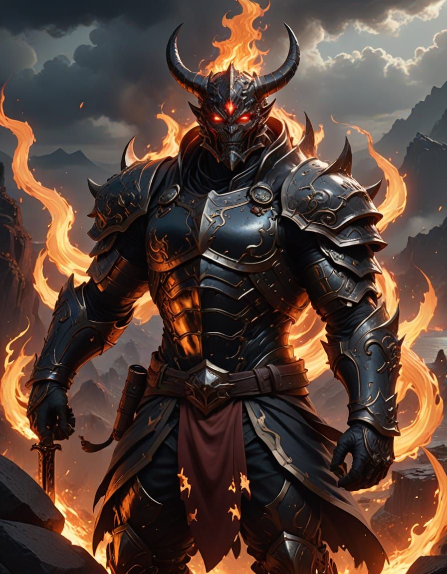 Norse Fire Giant Surtur Radiates Intense Heat and ... - AI Art