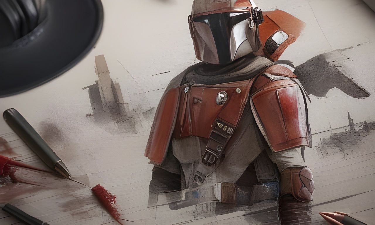 Mando. - AI Generated Artwork - NightCafe Creator