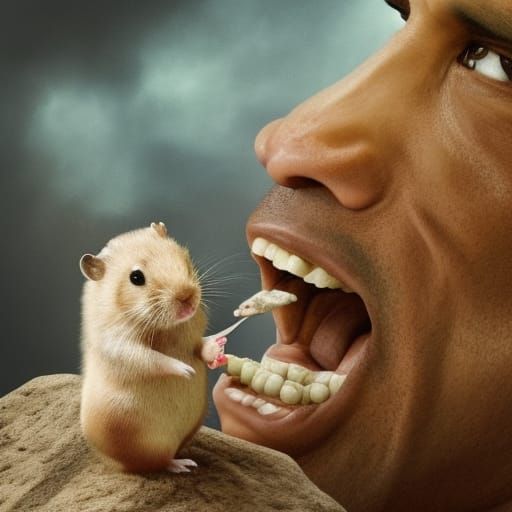 "Cursed" (Visual Non Sequitur) Dwayne Johnson Challenge - AI Generated ...