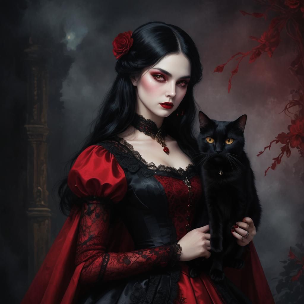 Victorian Vampire 1 - AI Generated Artwork - NightCafe Creator