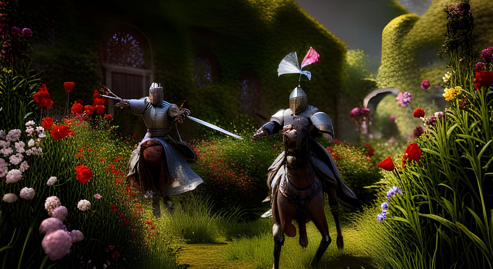 Knights - AI Generated Artwork - NightCafe Creator