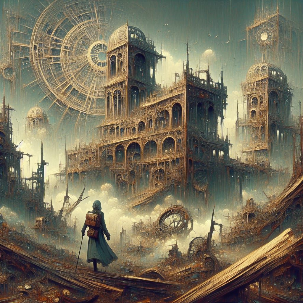 Discovery - Explorer Discovers Lost Steampunk City in Photor...