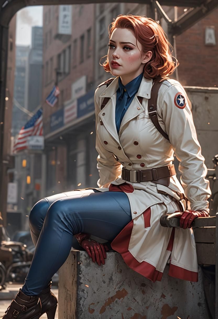 Captain carter - AI Generated Artwork - NightCafe Creator