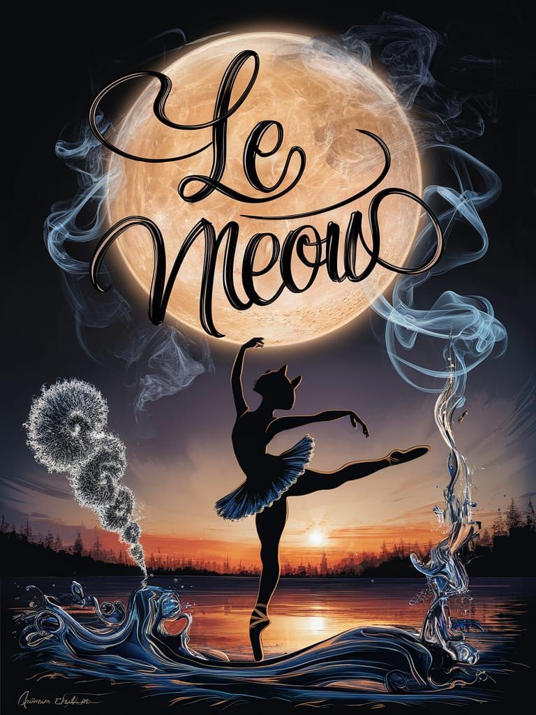 “Le Meow” - AI Generated Artwork - NightCafe Creator
