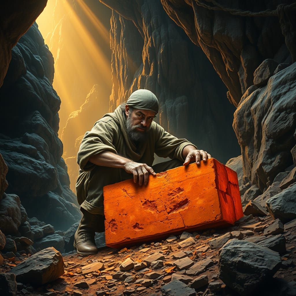 Poor treasure - Majestic Miner Uncovers Glowing Treasure in ...
