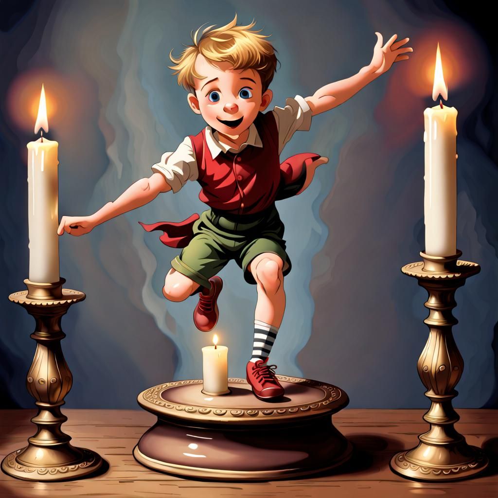 Jack be nimble, Jack be quick, Jack jump over the candlestick - AI ...