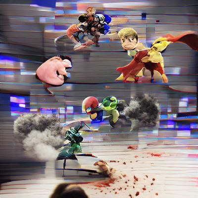 super smash bros - AI Generated Artwork - NightCafe Creator