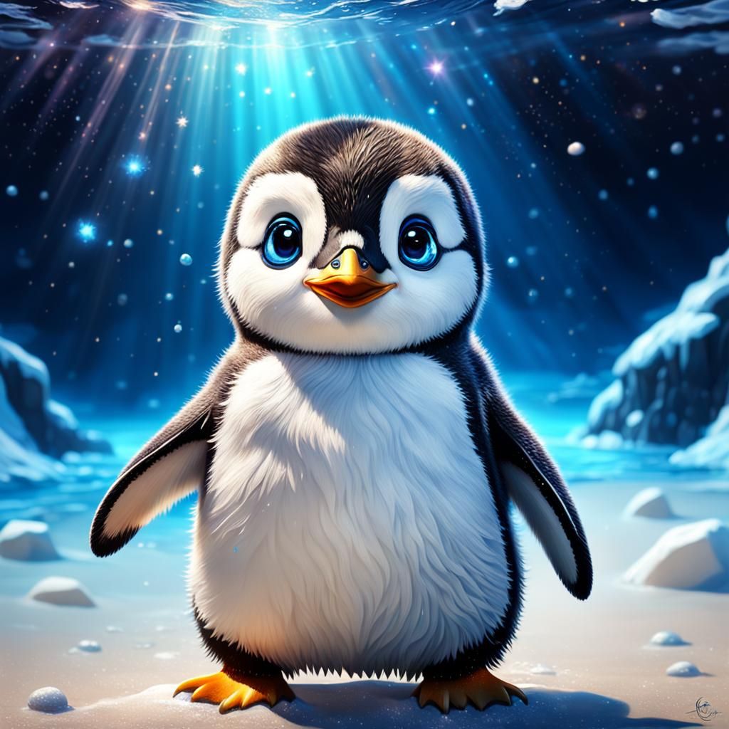 Penguin - AI Generated Artwork - NightCafe Creator