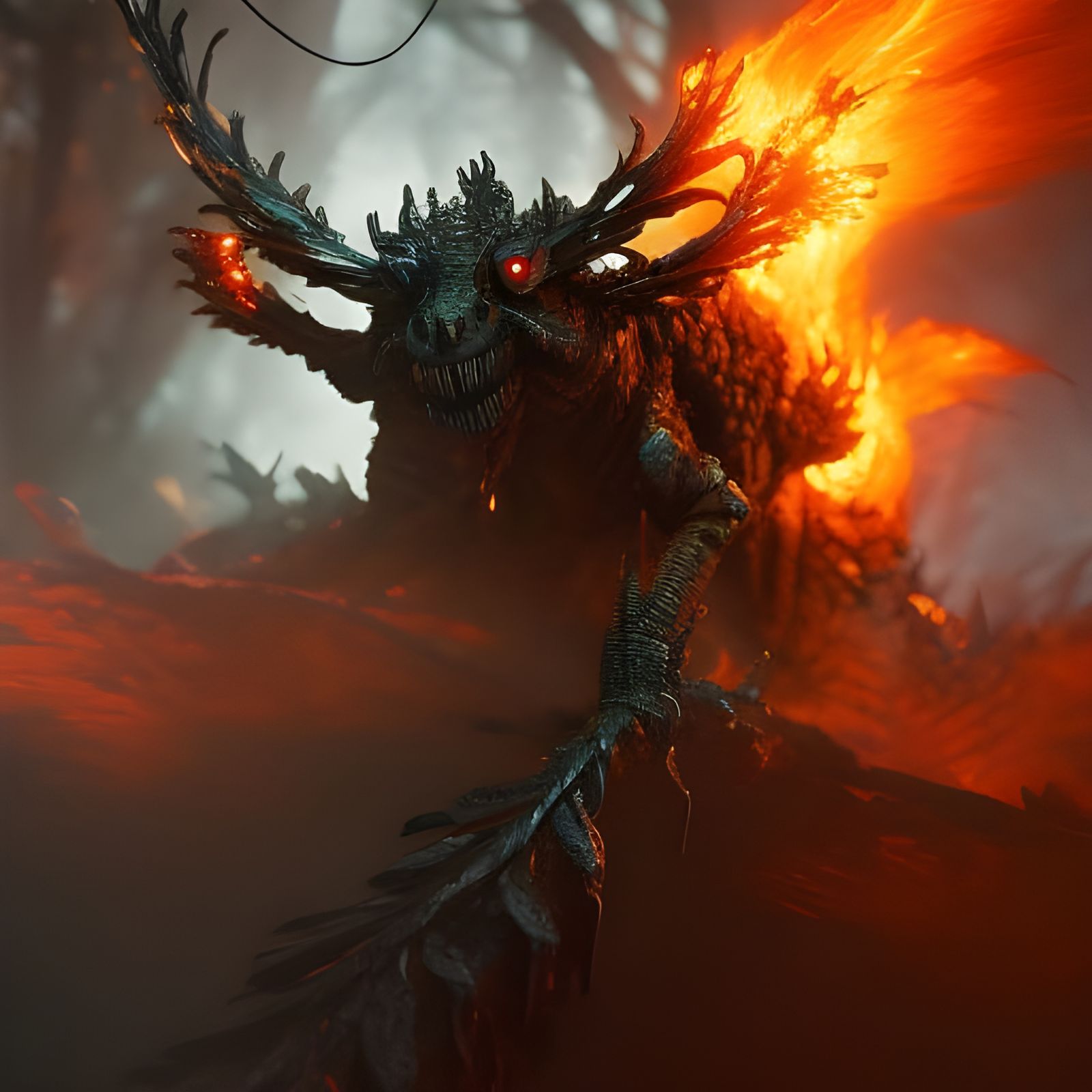 Spooky frog - AI Generated Artwork - NightCafe Creator