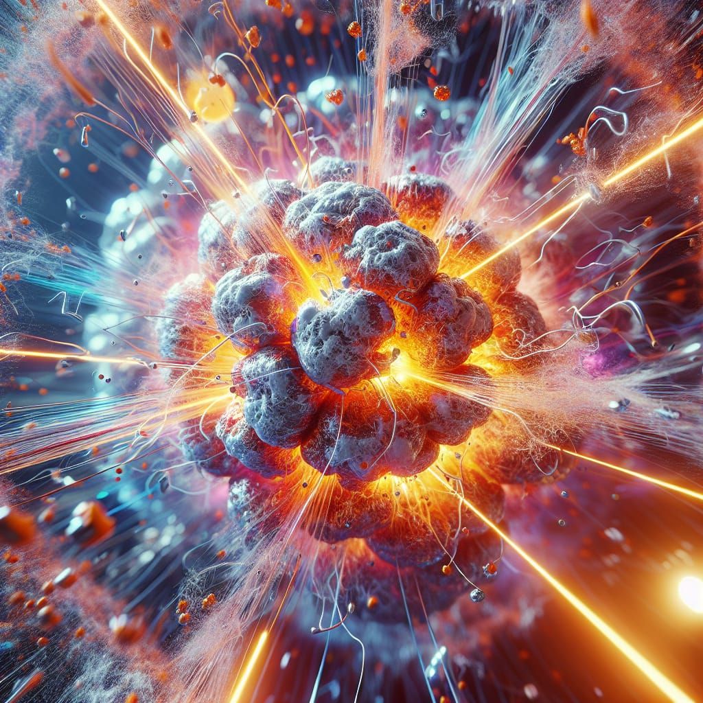 Explosion - AI Generated Artwork - NightCafe Creator
