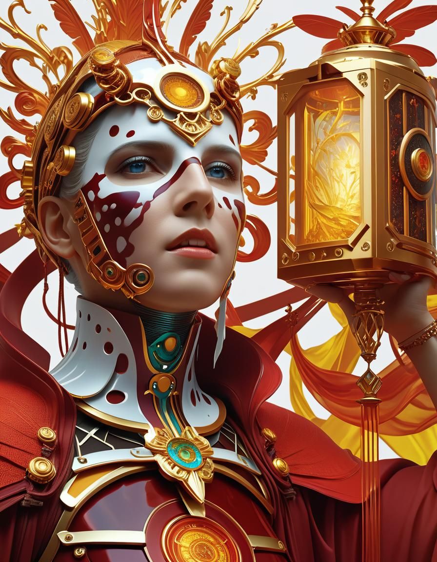 Lunatic Fringe Series; The Light Bearer - AI Generated Artwork ...