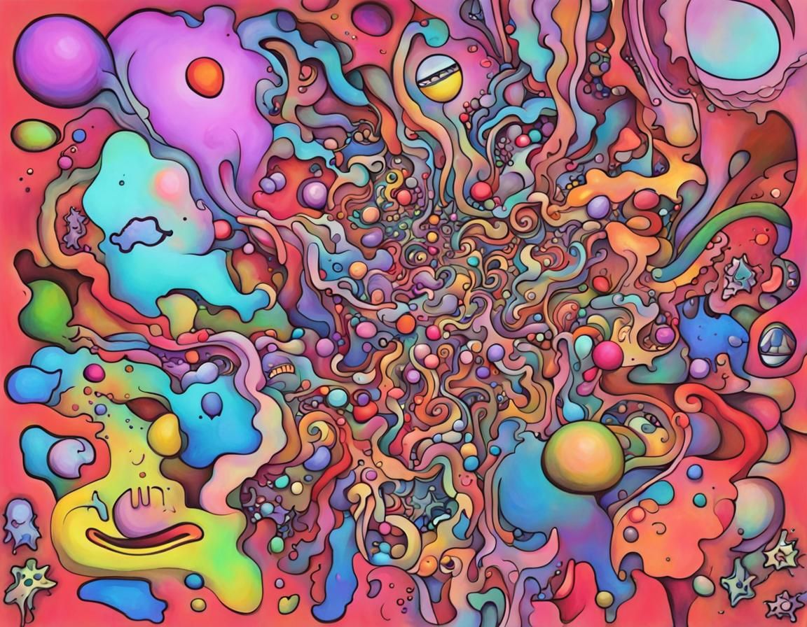 random thing about random stuff, randomly randoming random. the artist ...