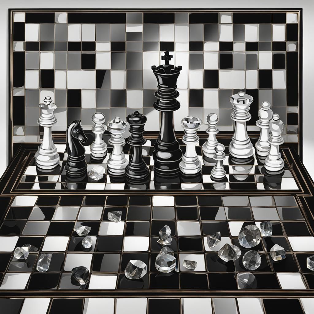 Chess board - AI Generated Artwork - NightCafe Creator