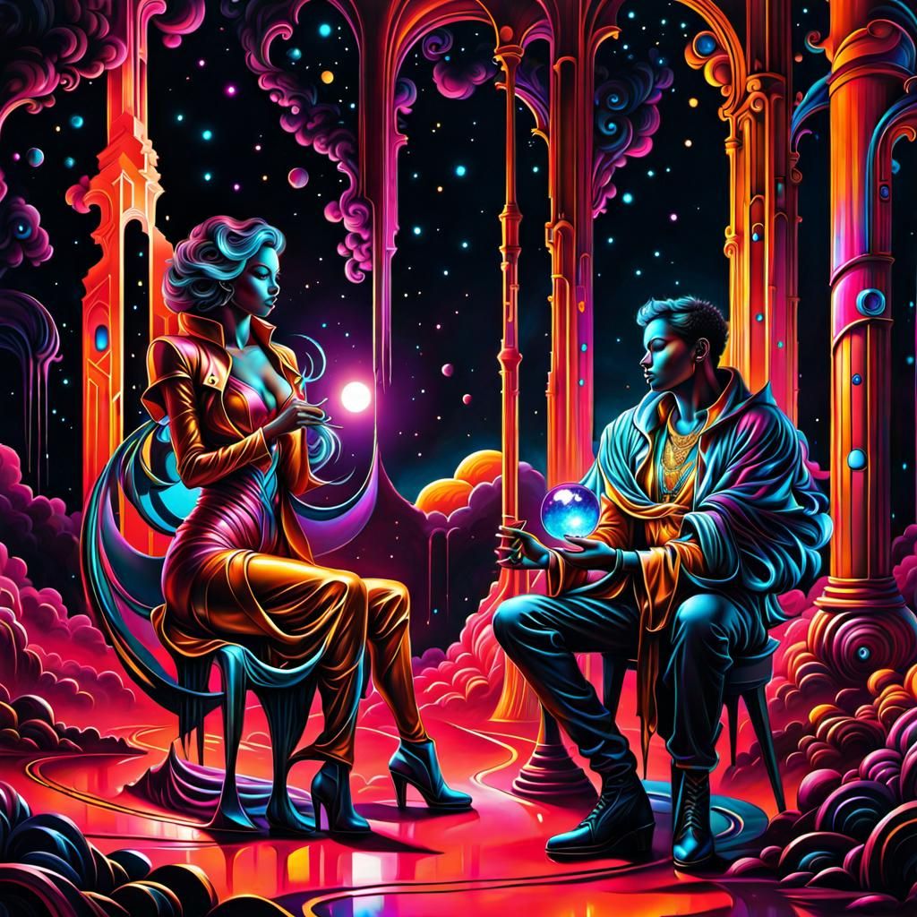 Lesson of magic - AI Generated Artwork - NightCafe Creator