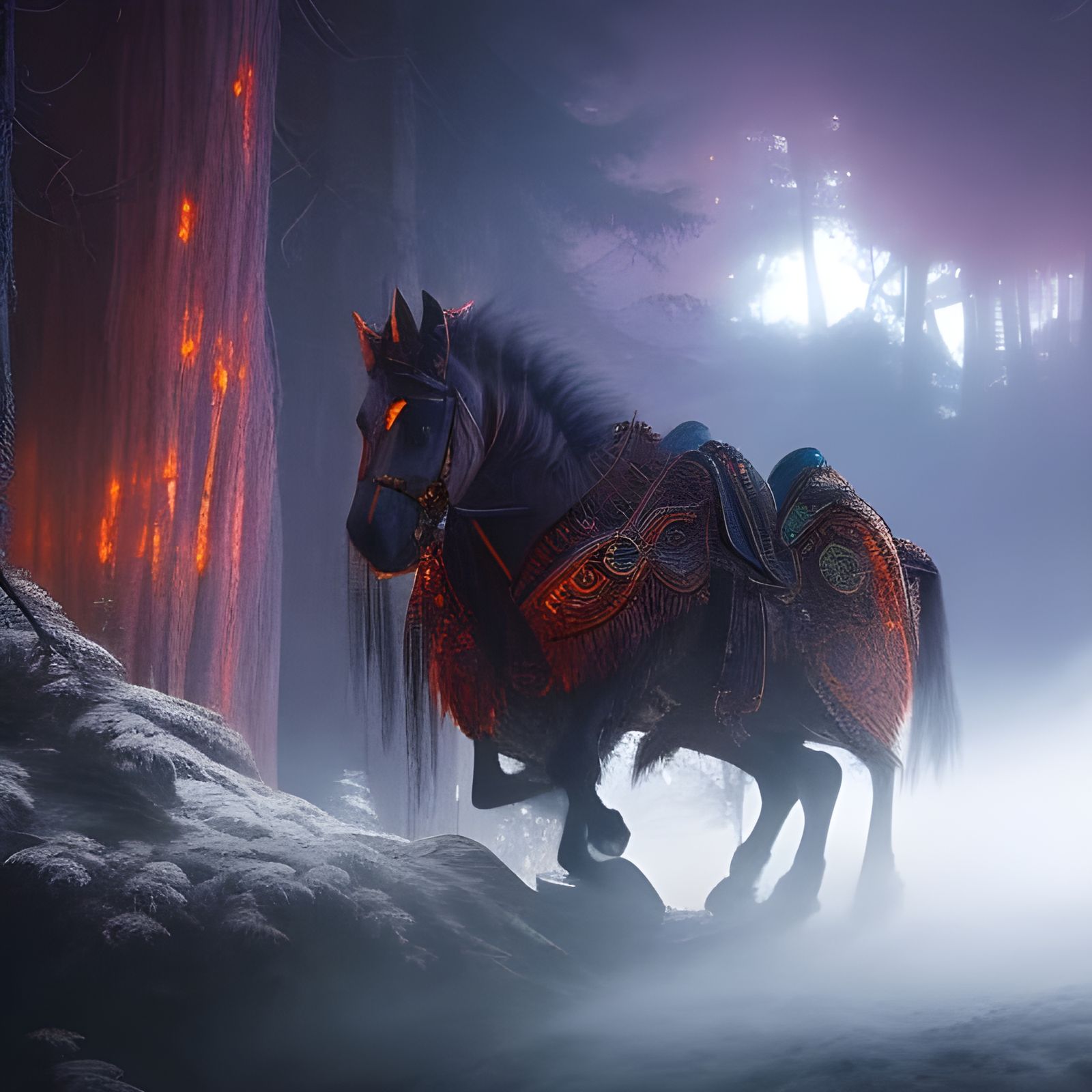 Sleipnir - AI Generated Artwork - NightCafe Creator