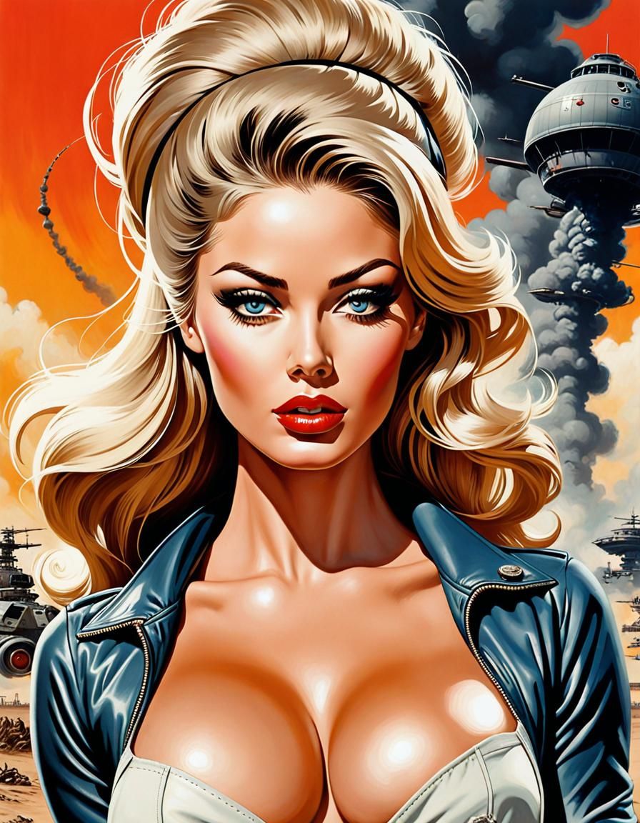A-Bombshell - AI Generated Artwork - NightCafe Creator