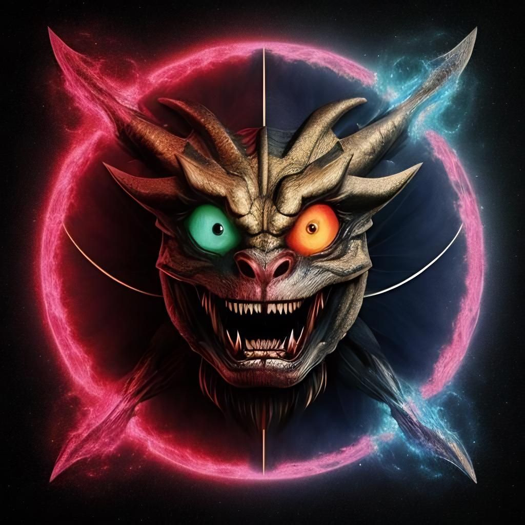 Demonic visitor - AI Generated Artwork - NightCafe Creator