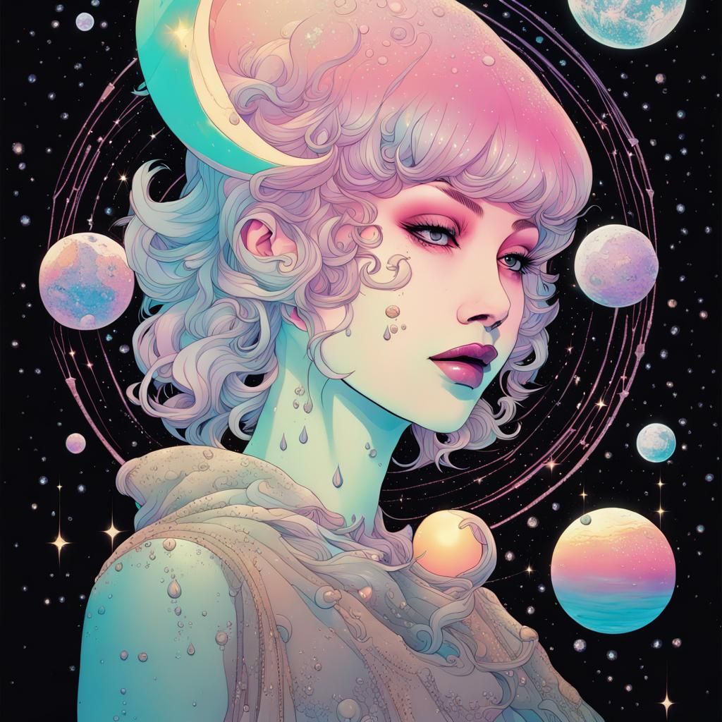 Moonhead - AI Generated Artwork - NightCafe Creator