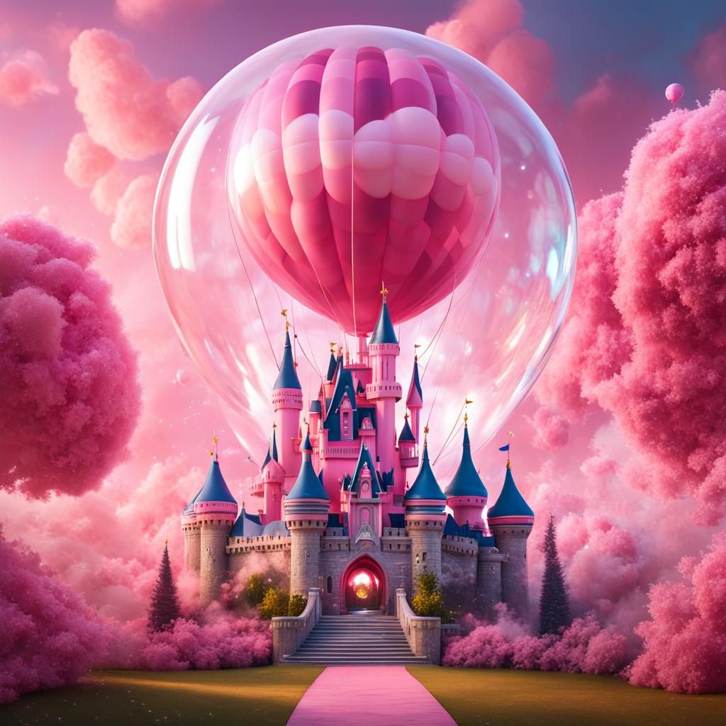 Ethereal Epic Princess Castle - AI Generated Artwork - NightCafe Creator