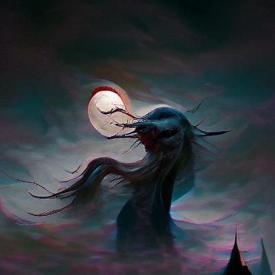 Bold Moon - AI Generated Artwork - NightCafe Creator