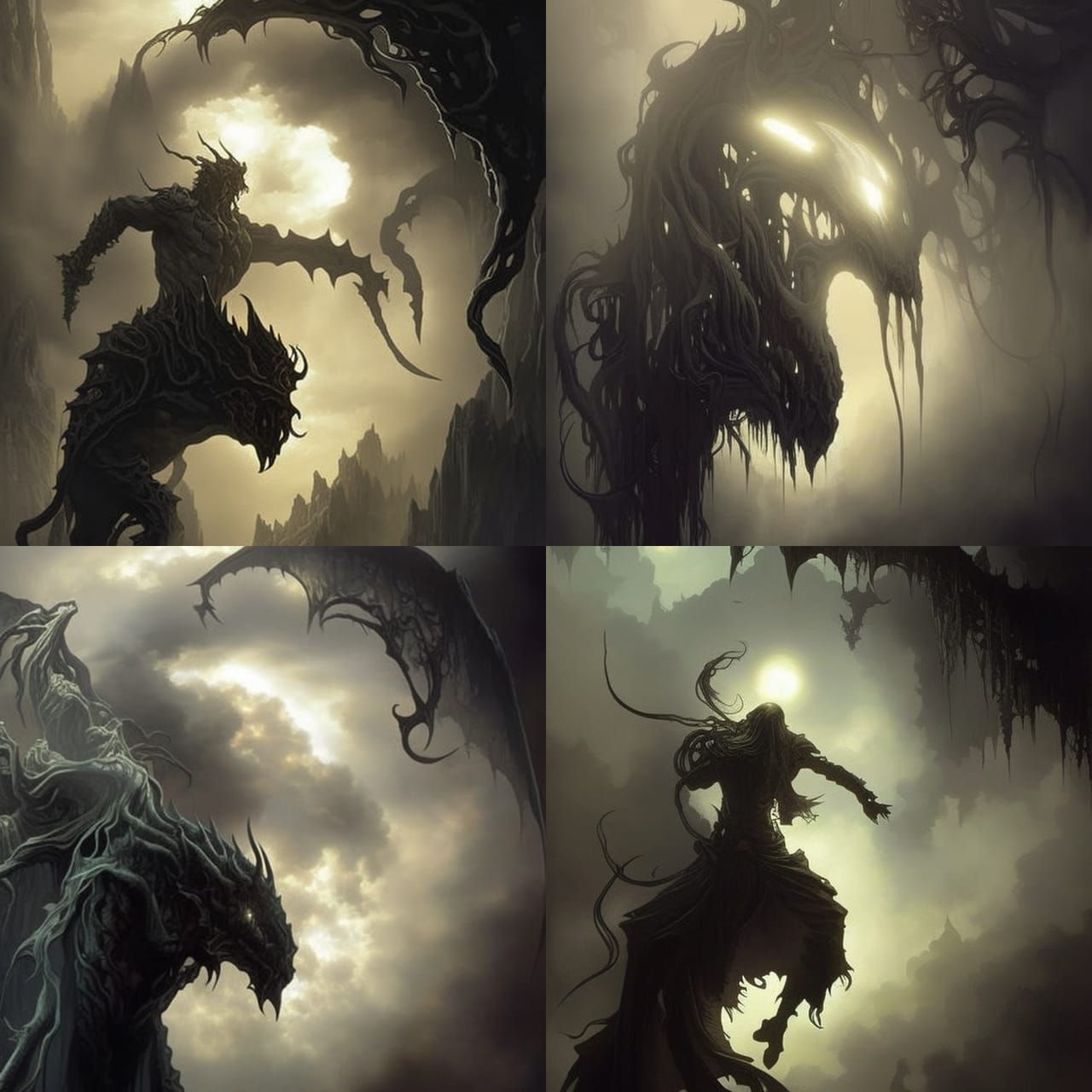 Otherworldly creatures - AI Generated Artwork - NightCafe Creator