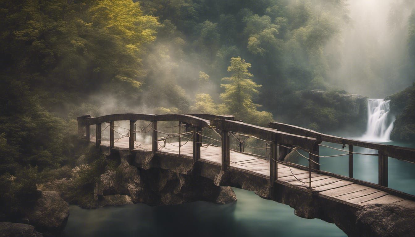 Bridge - AI Generated Artwork - NightCafe Creator