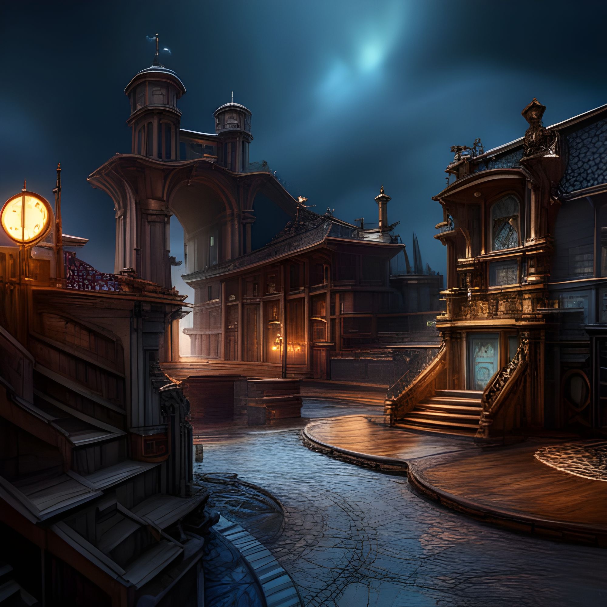 Mansion of the Mist : r/nightcafe