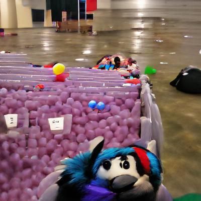 DashCon 2014 sad ballpit - AI Generated Artwork - NightCafe Creator