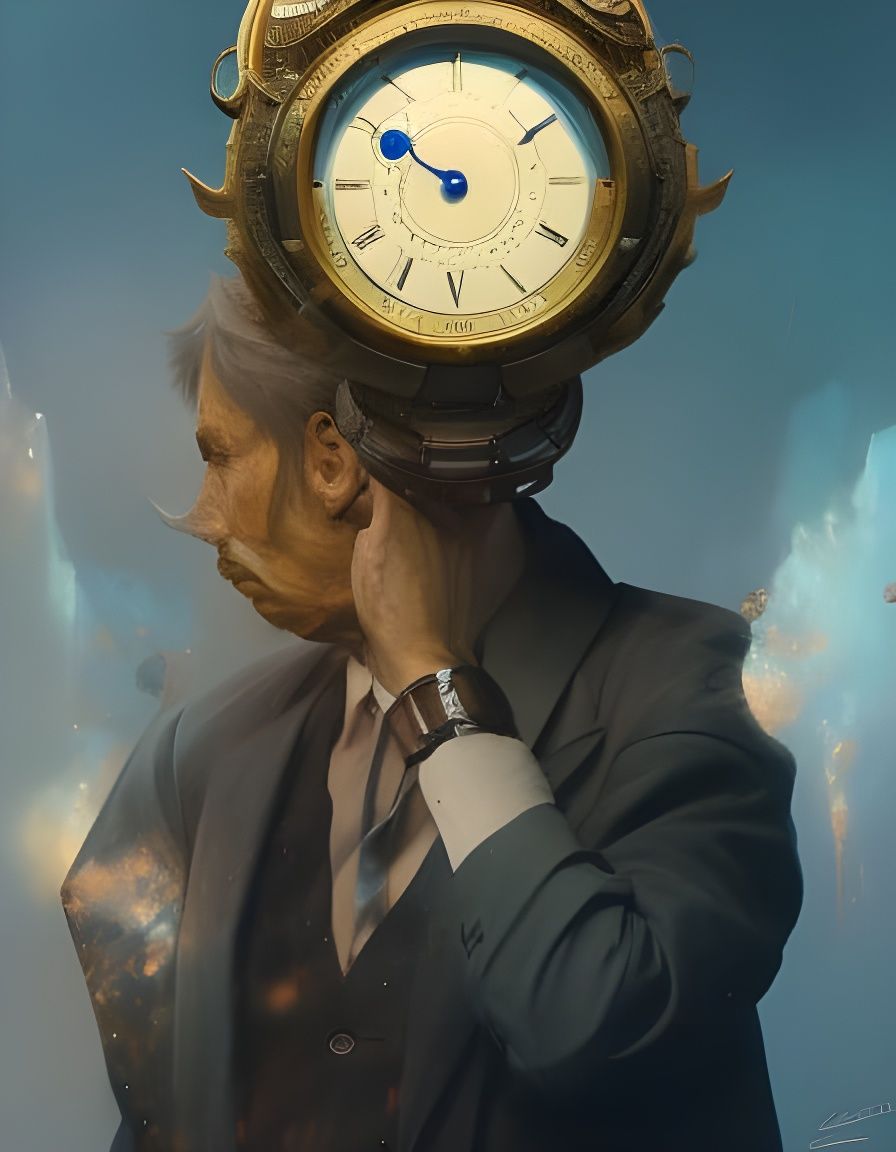 The timekeeper, 03 - AI Generated Artwork - NightCafe Creator