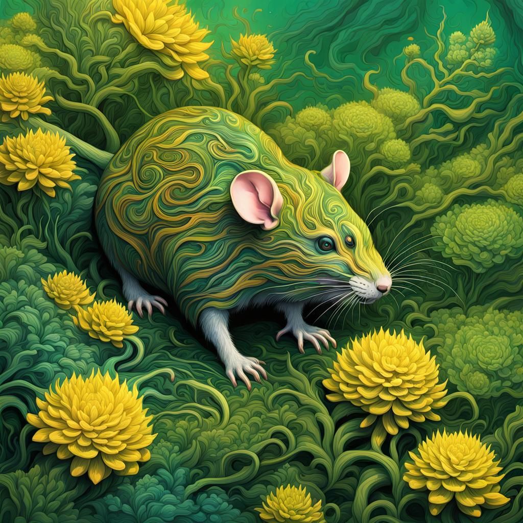 Evolved rat - AI Generated Artwork - NightCafe Creator