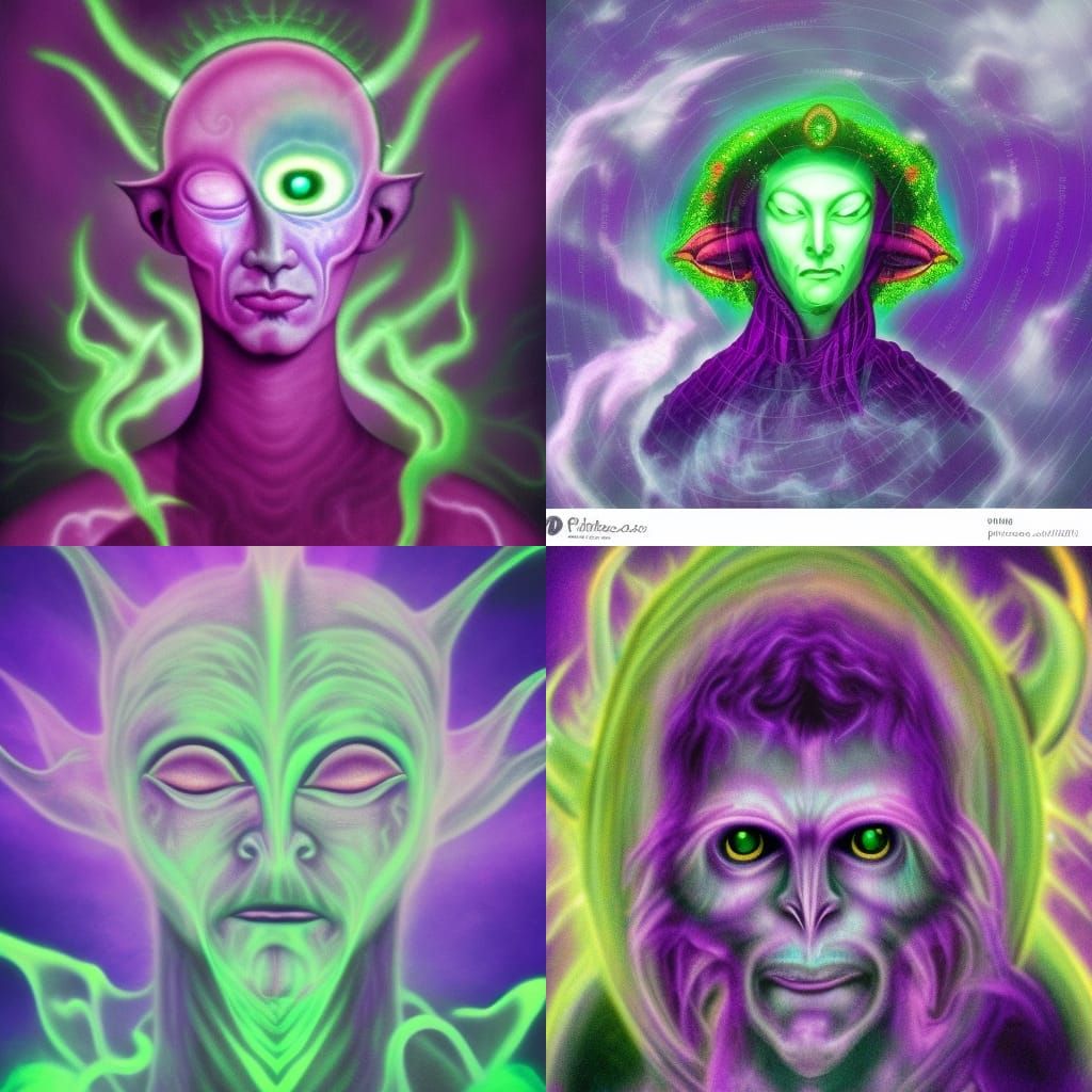 Alien god - AI Generated Artwork - NightCafe Creator