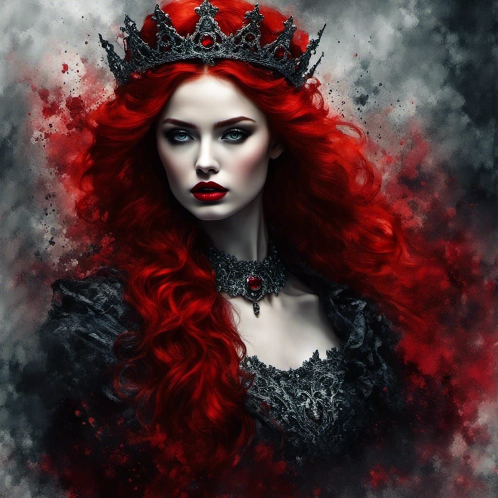 Gothic Queen - AI Generated Artwork - NightCafe Creator