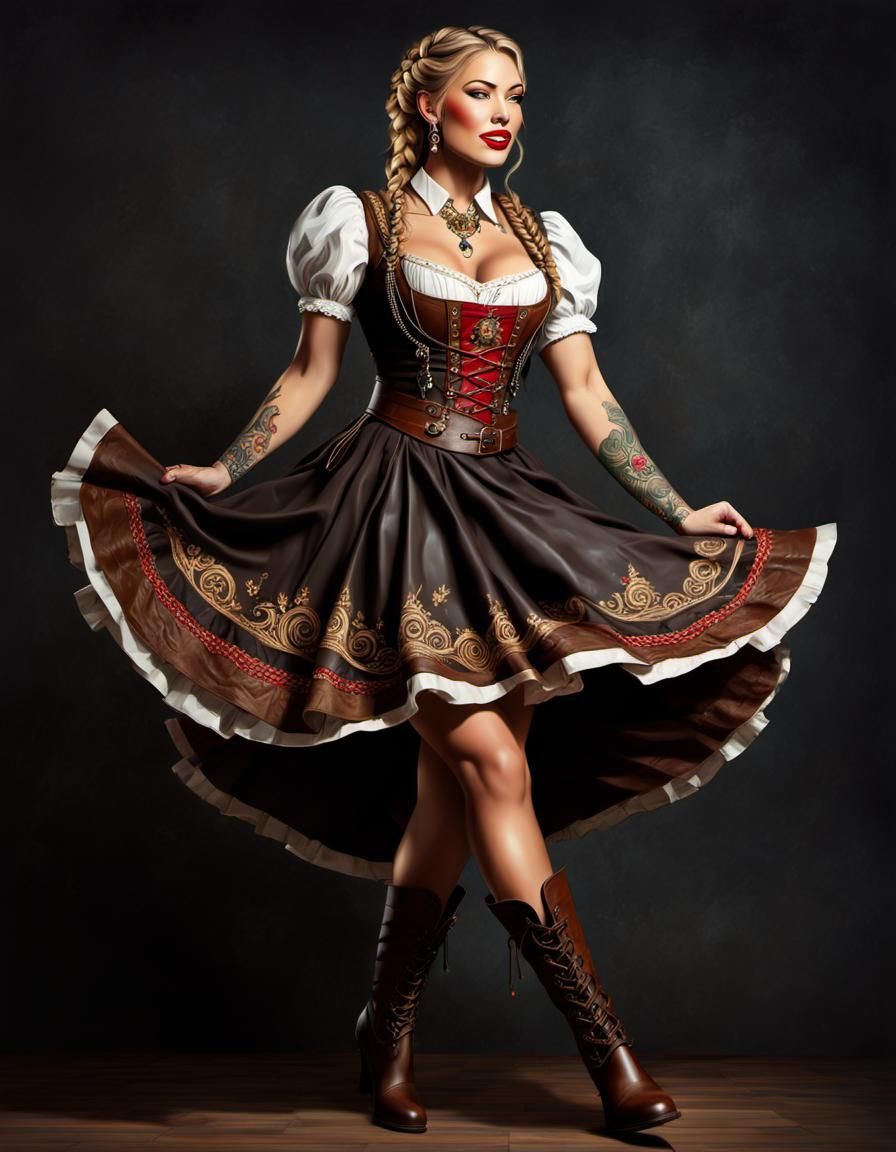 Dancing Girl - AI Generated Artwork - NightCafe Creator