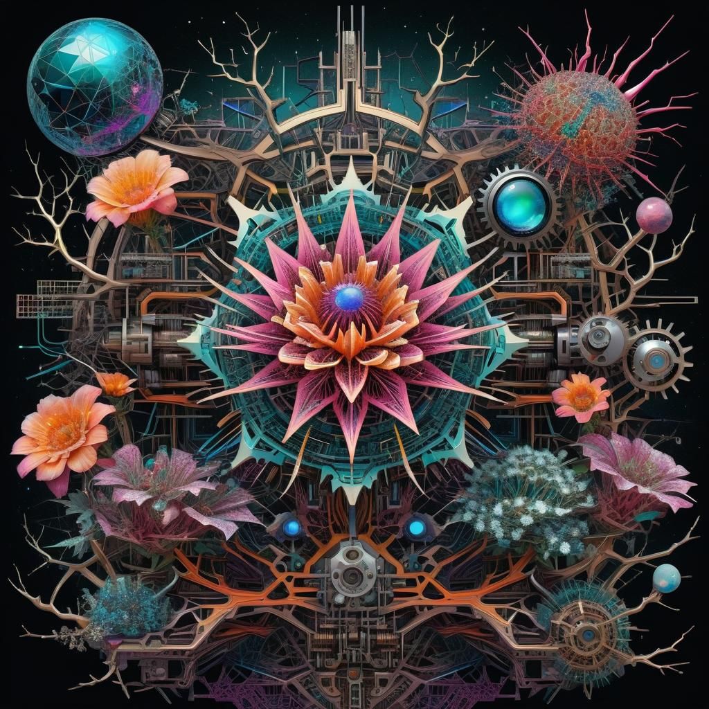 Future nature - AI Generated Artwork - NightCafe Creator