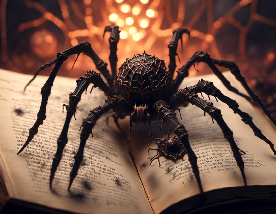 Spider - AI Generated Artwork - NightCafe Creator