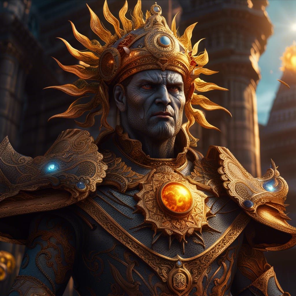 Sun God - AI Generated Artwork - NightCafe Creator