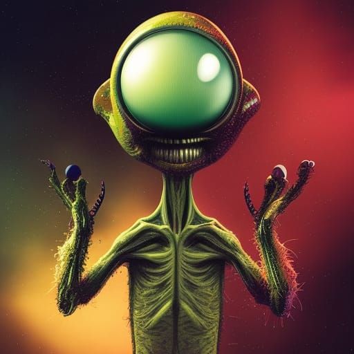 alien - AI Generated Artwork - NightCafe Creator