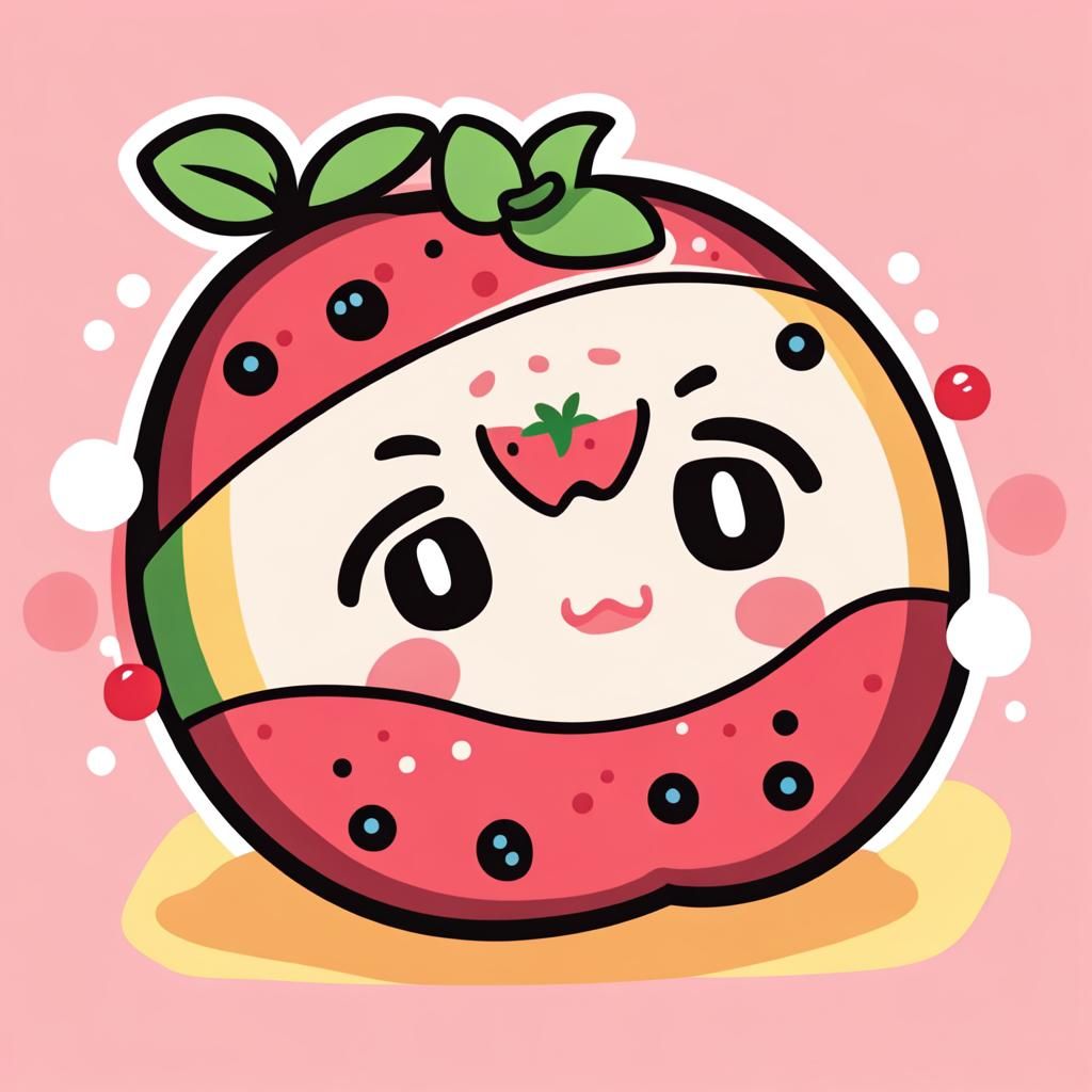 Chibi fruit - AI Generated Artwork - NightCafe Creator