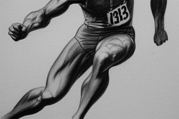 Sprinter - AI Generated Artwork - NightCafe Creator