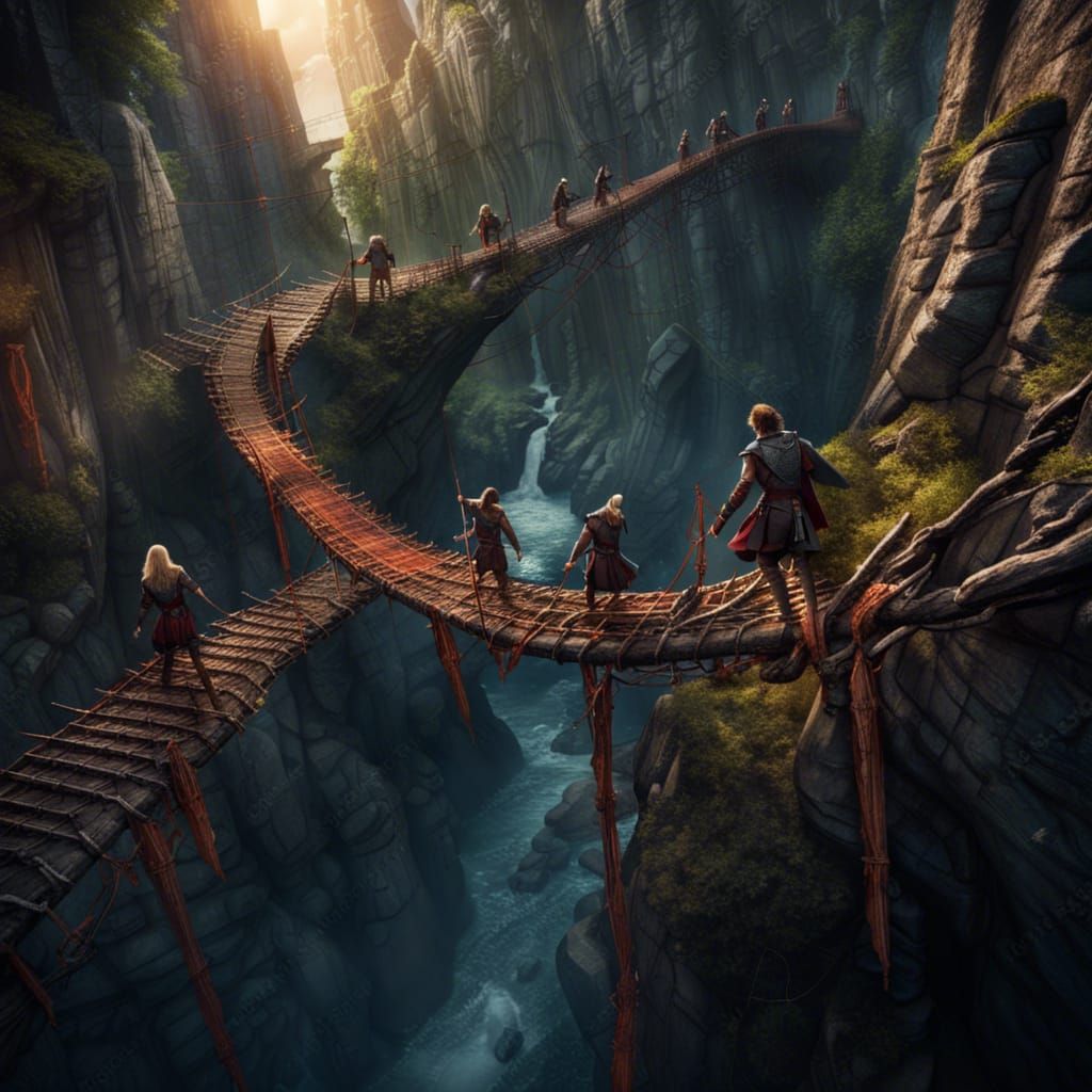 Questionable stability - AI Generated Artwork - NightCafe Creator