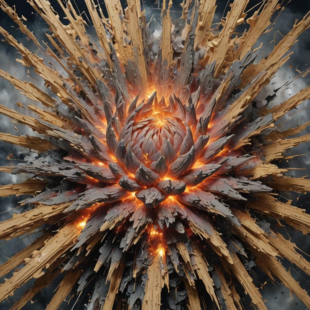 Temporal Bloom - AI Generated Artwork - NightCafe Creator